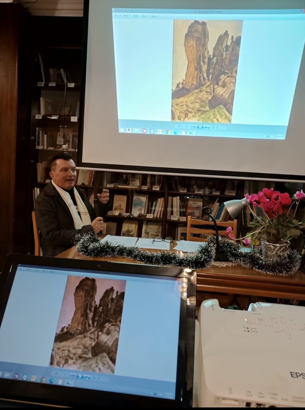Η ομιλία του Κώστα Ευαγγελάτου για τη ζωή και το έργο του Φώτη ...